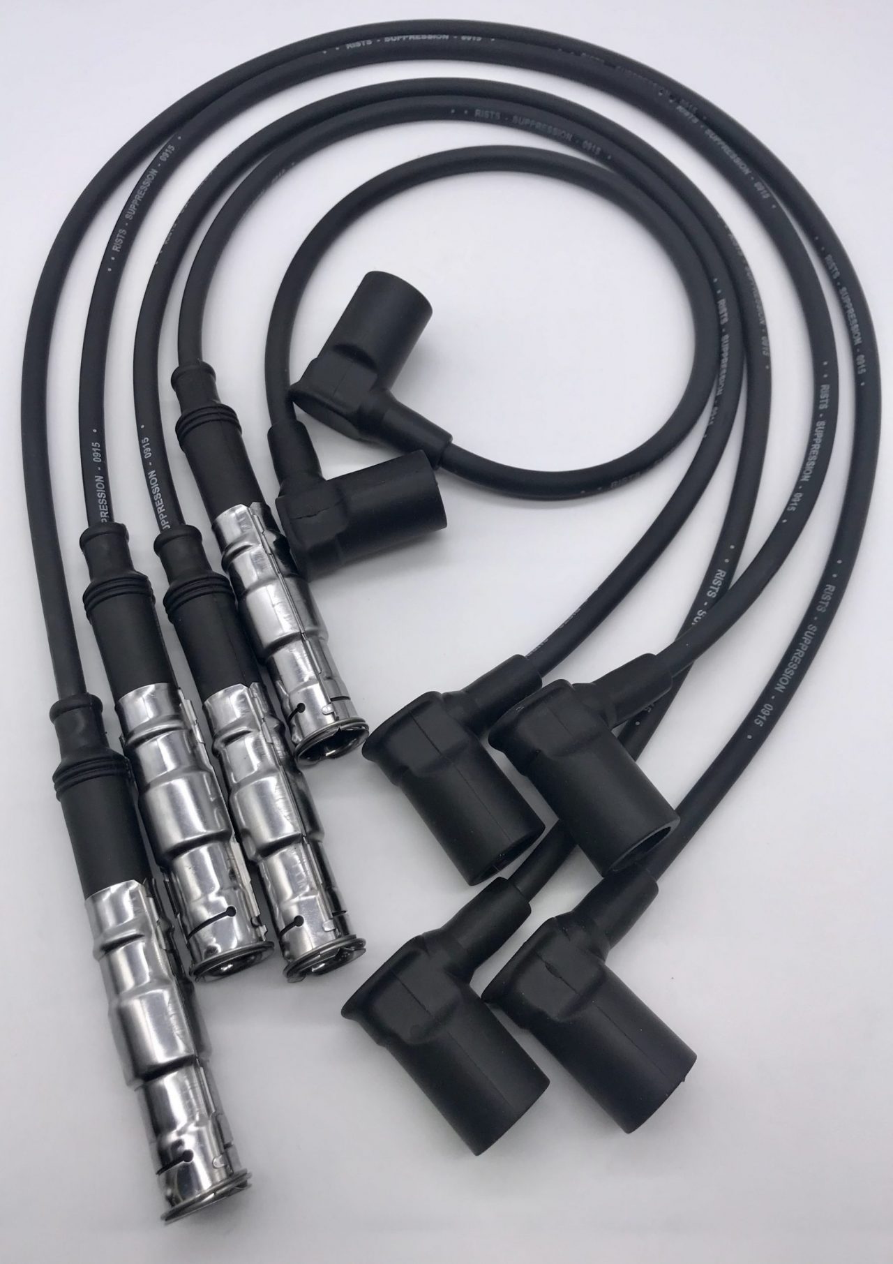 Mercedes 190E 200, Performance HT Ignition Leads in 8mm Black cable ...