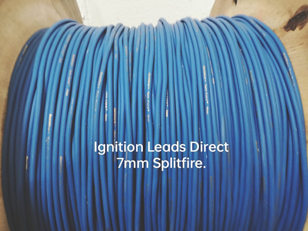 Performance HT x 1 Meter Length of Ignition Lead Blue Splitfire Cable ...